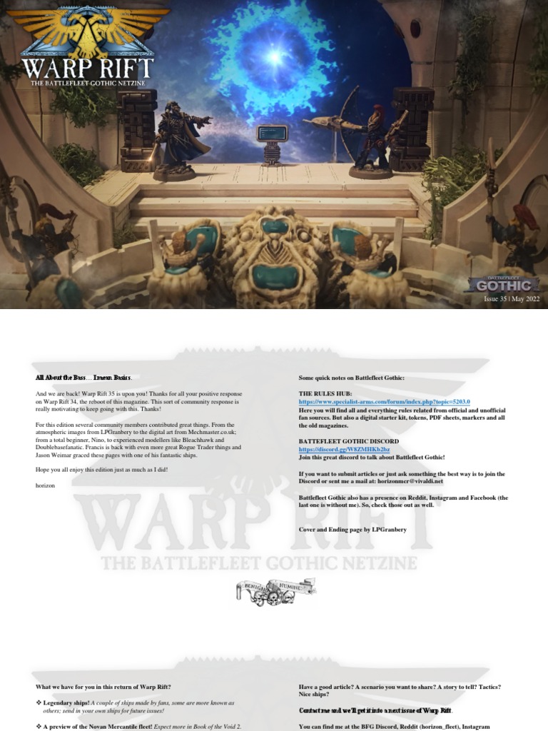 Warp Rift 35 | PDF | Cruiser | Aircraft Carrier