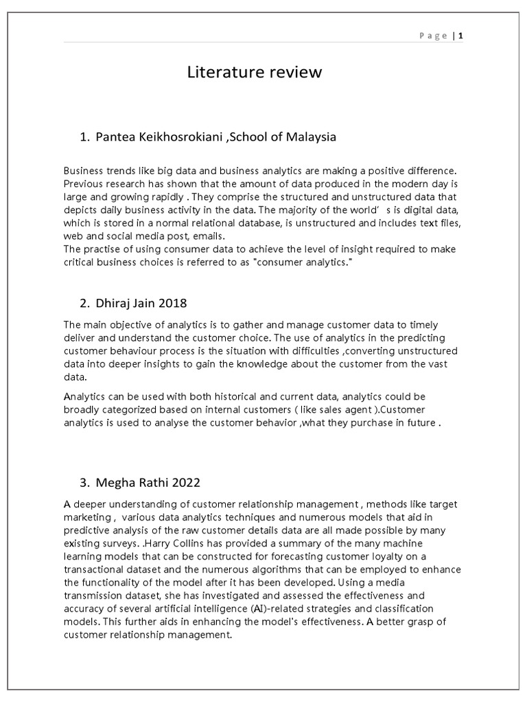 Literature Review: 1. Pantea Keikhosrokiani, School of Malaysia ...