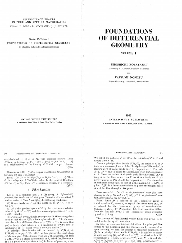 Kobayashi Nomizu | PDF