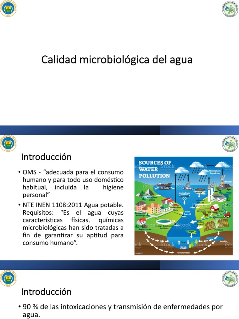 Calidad Microbiológica de Agua | PDF | Microorganismo | Especialidades Medicas
