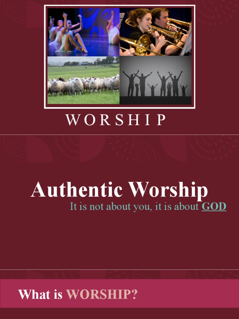 Authentic Worship | PDF