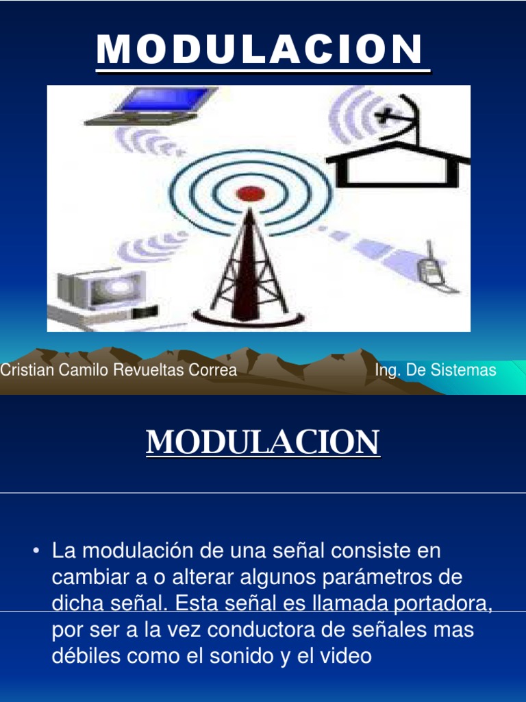 Modulacion Exposicion | PDF | Modulación | Modulación de frecuencia