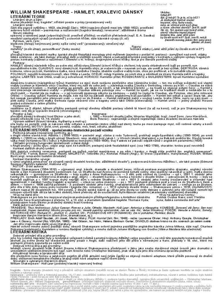 HAMLET | PDF