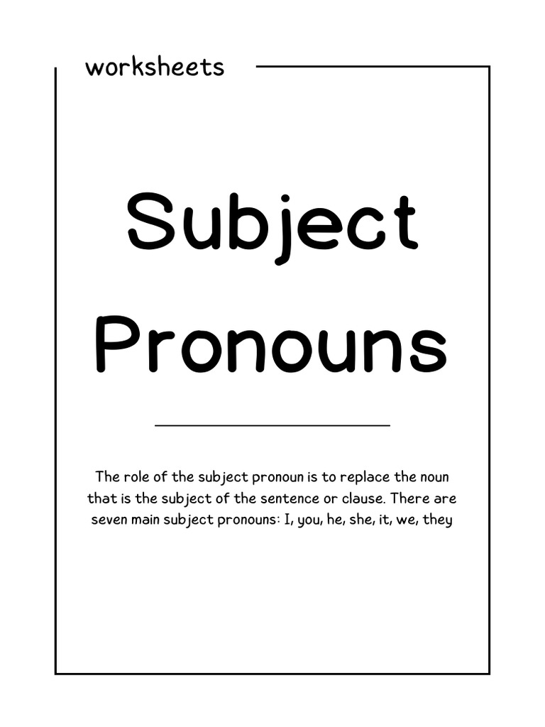 PRONOUNS | PDF | Pronoun | Linguistics