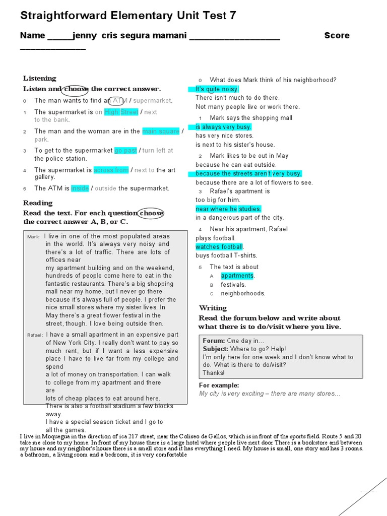 Unit 7 With Skills | PDF | Waiting Staff | Desserts