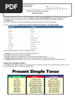 Simple Present | PDF | Aniversários | Semiótica