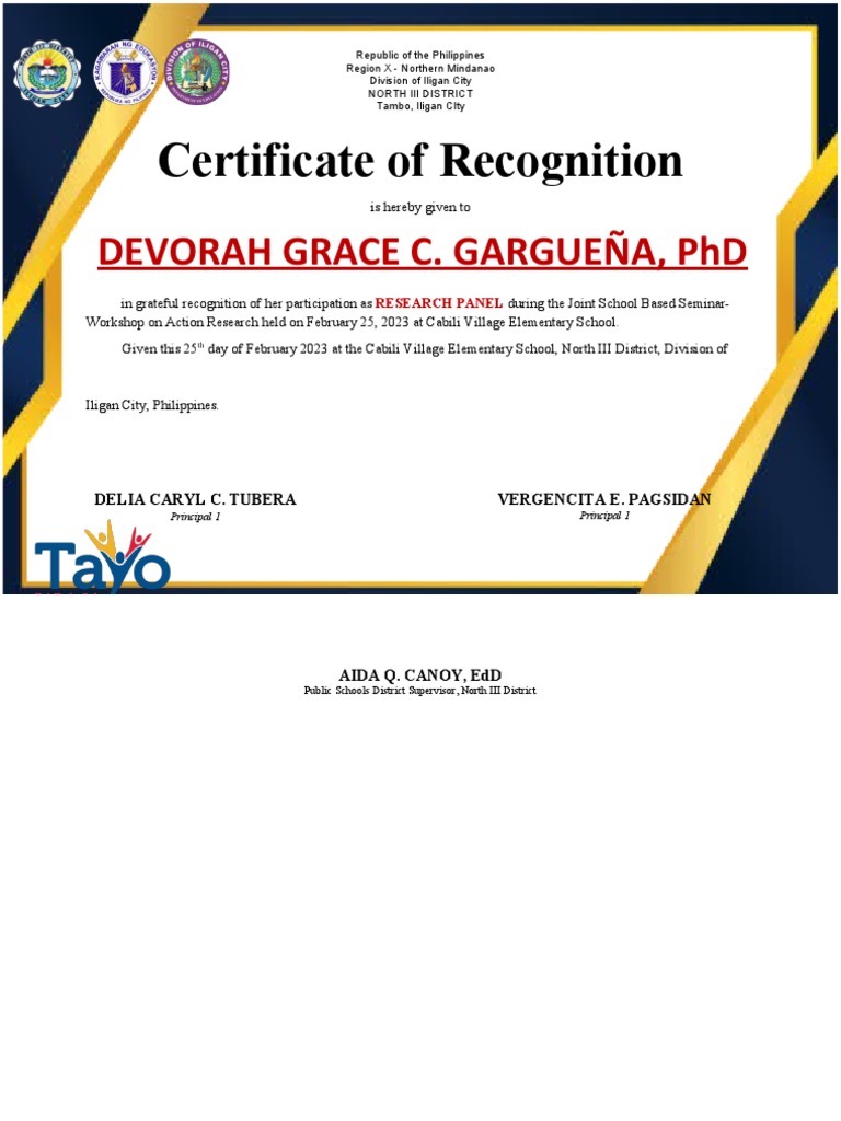 Research Panelist | PDF