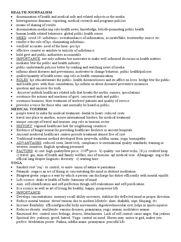 Health Journalism | PDF | Public Health | Health Care