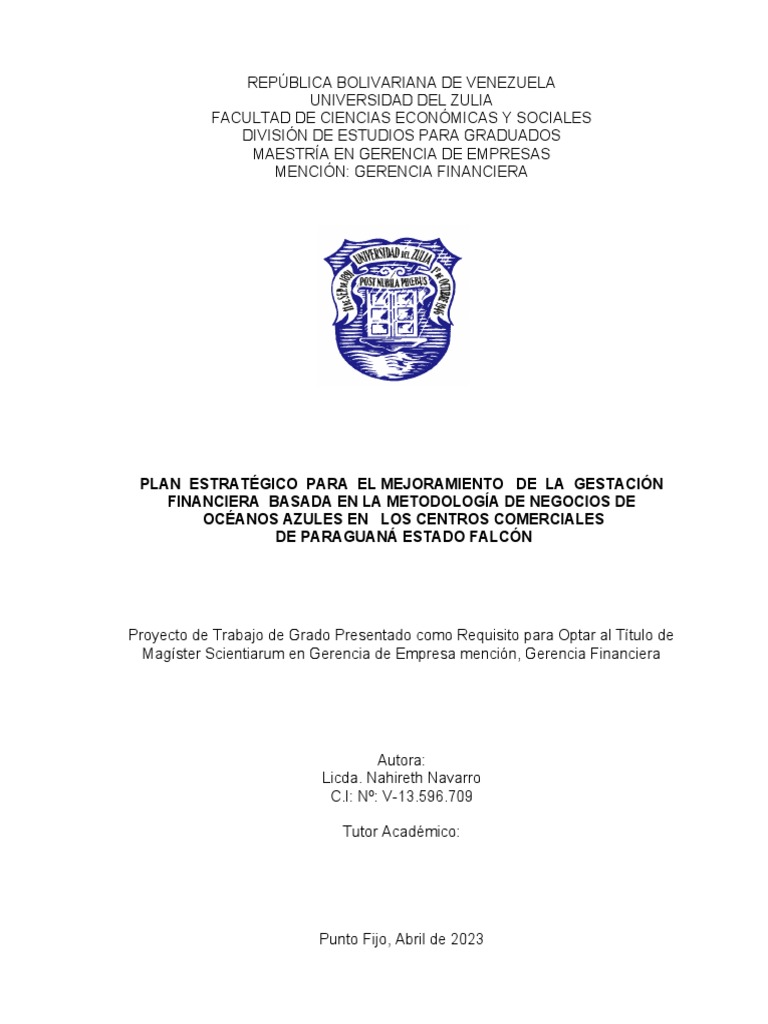 El Problema Oceanos Azules | PDF | Presupuesto | Planificación