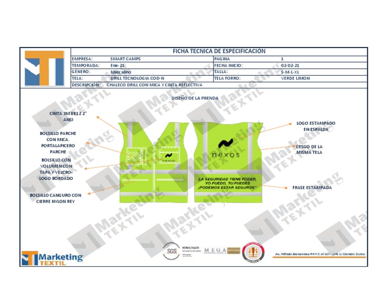 FT Chaleco Drill | PDF