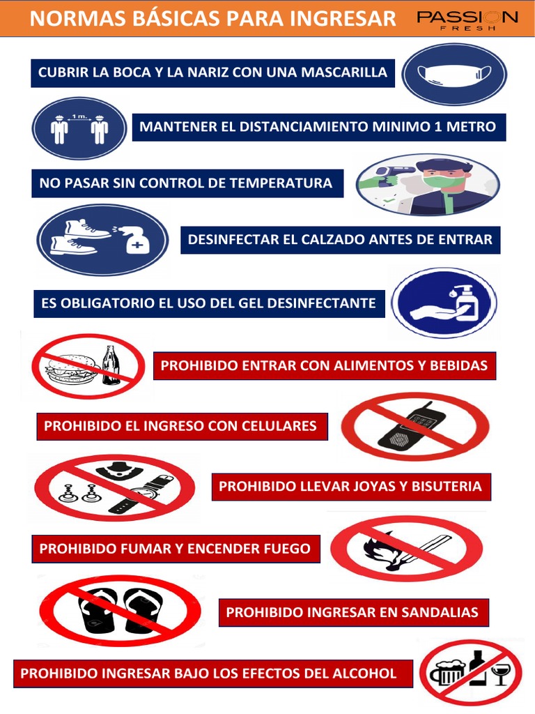 Recomendaciones para Ingresar A Planta Casma 2 | PDF | Salud y bienestar