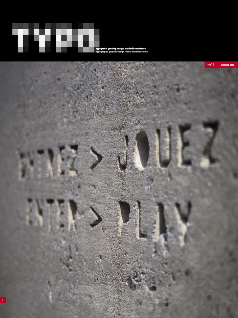 Typo Typography Graphic Design 2004 11 | PDF