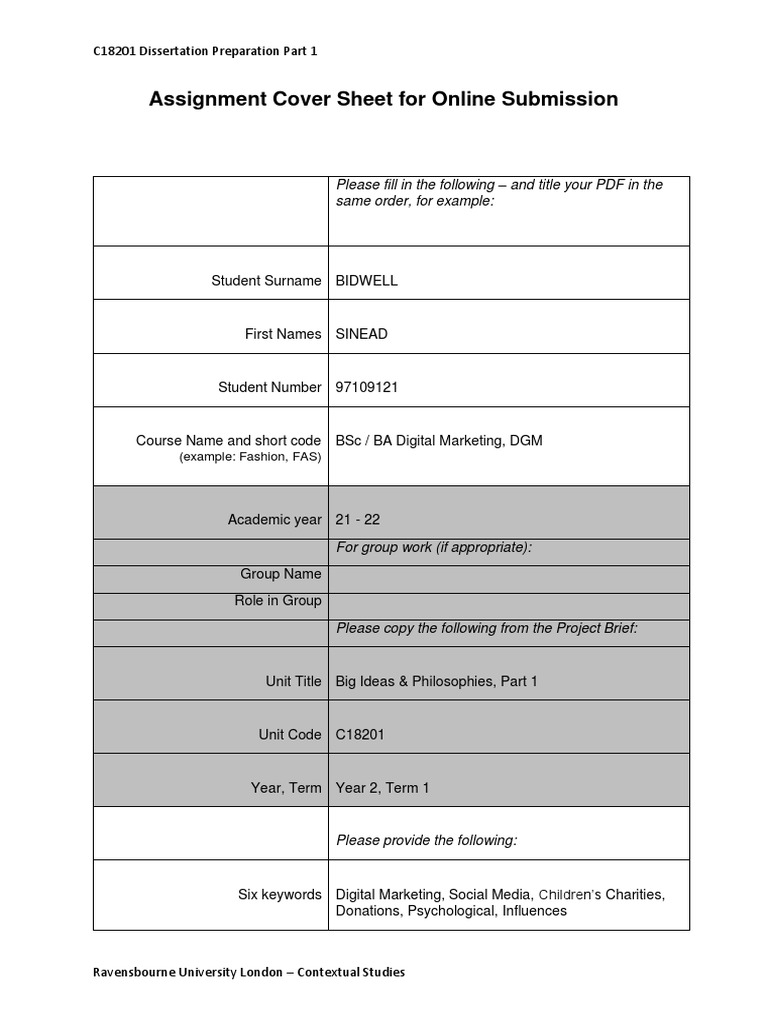 dissertation preparation submission | PDF | Glam Rock | Marketing