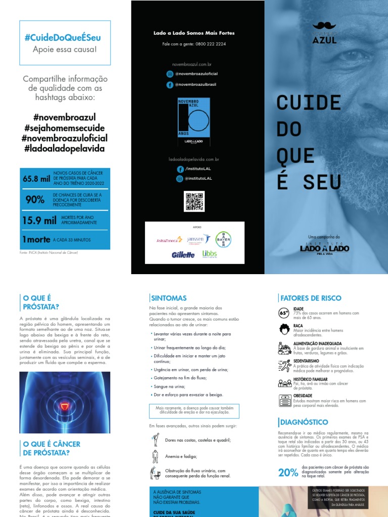 FOLDER DIGITAL 2021 Compactado | PDF | Câncer de próstata | Câncer