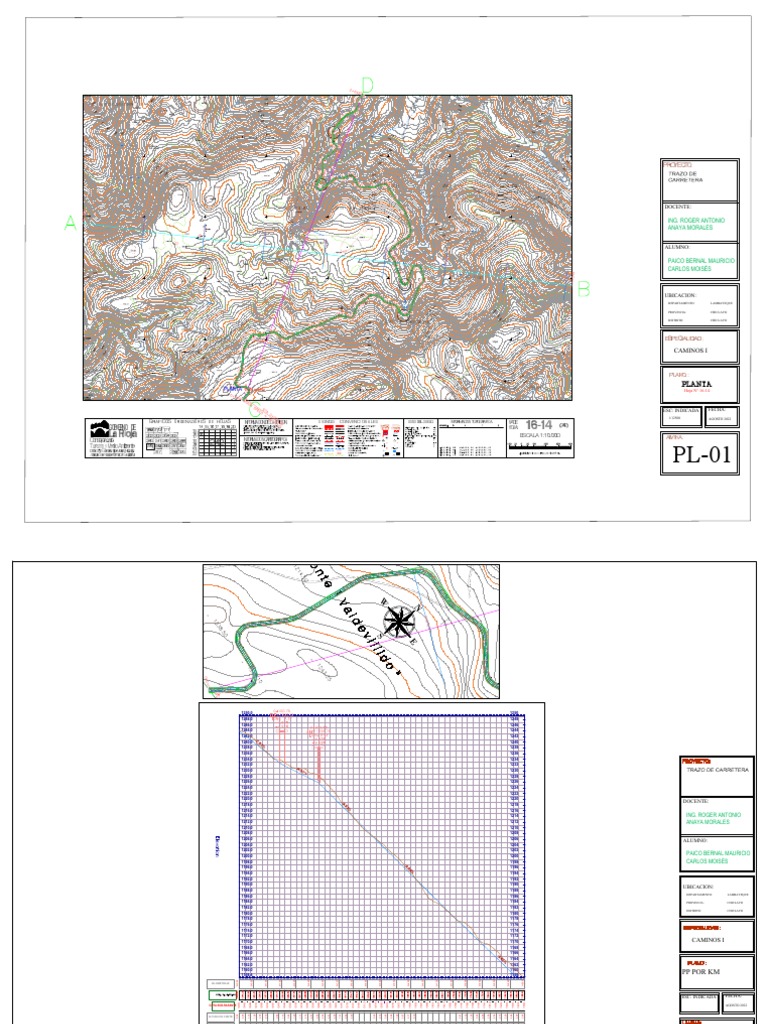 Diseño Geometrico - Civil 3D | PDF