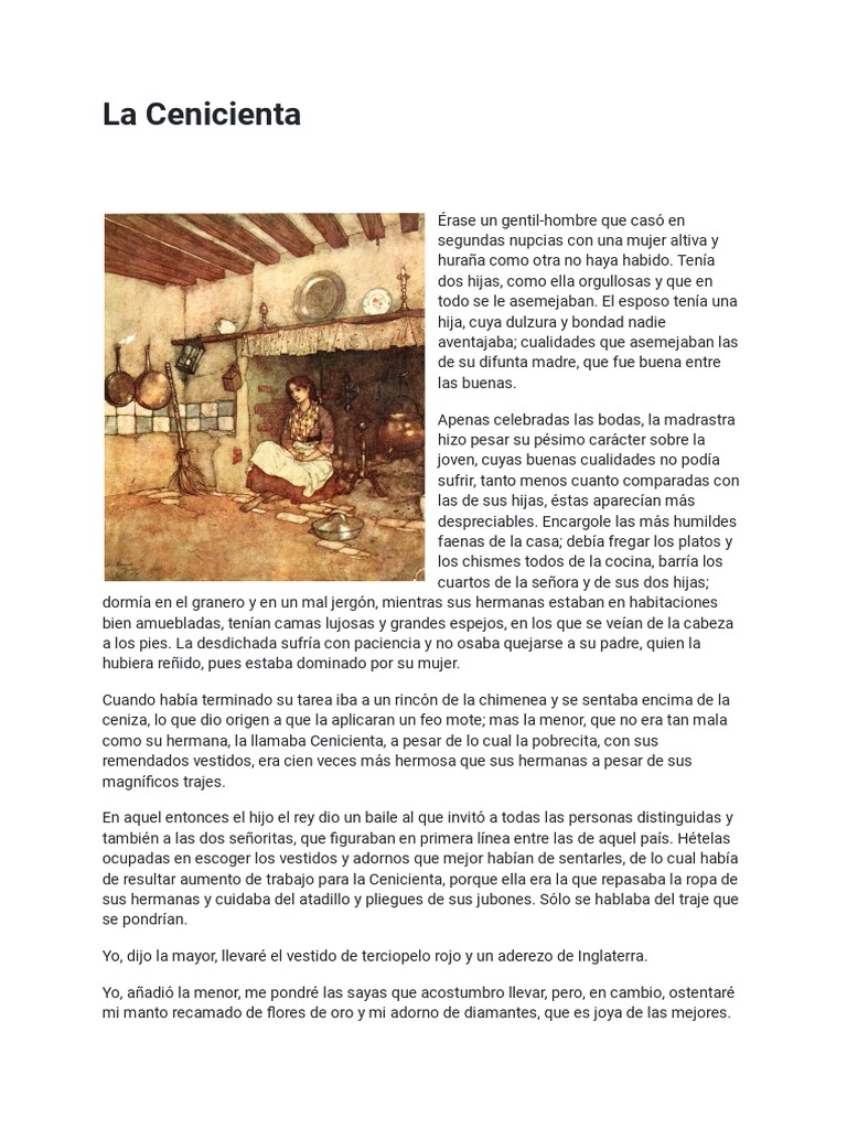 La Cenicienta Descargar Gratis Pdf Cenicienta Hadas