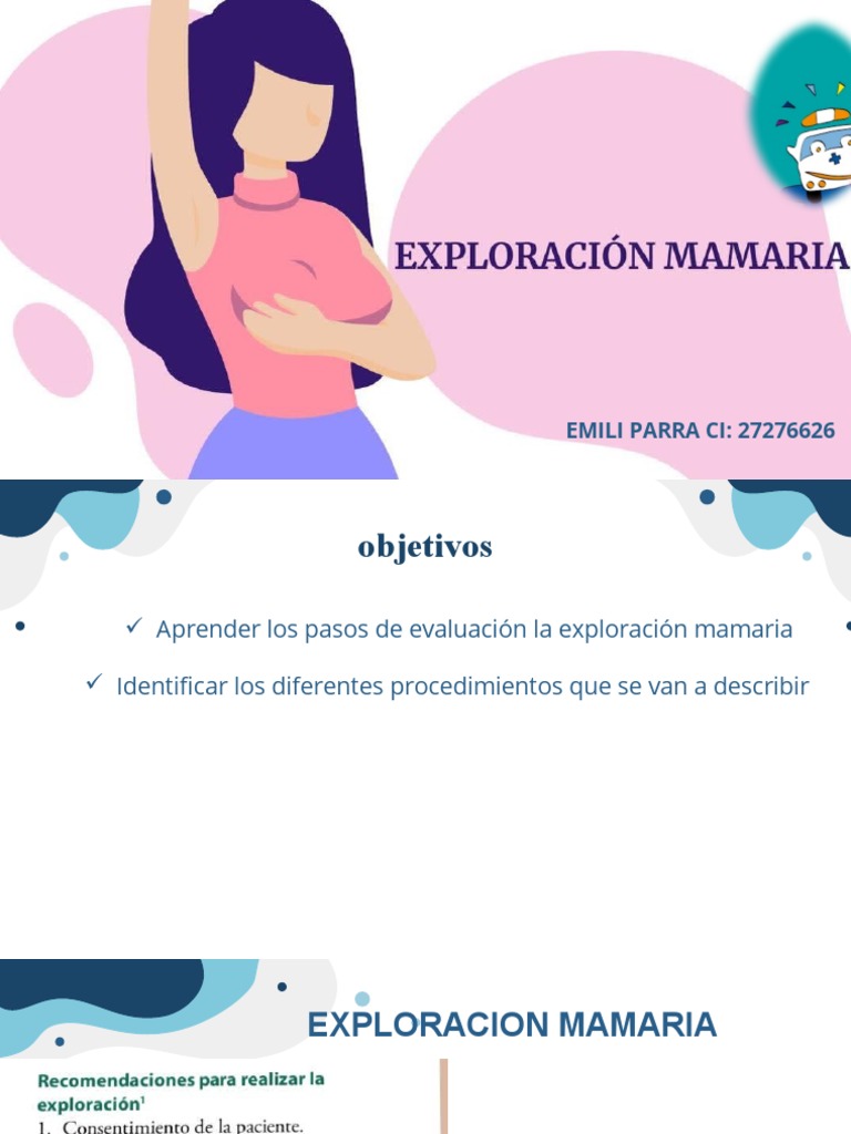 Guía paso a paso para la exploración mamaria y biopsia | PDF | Biopsia ...