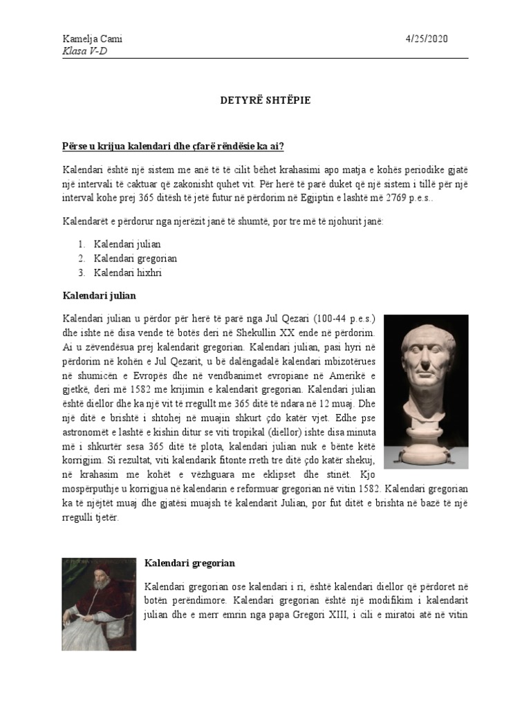 Kalendari | PDF