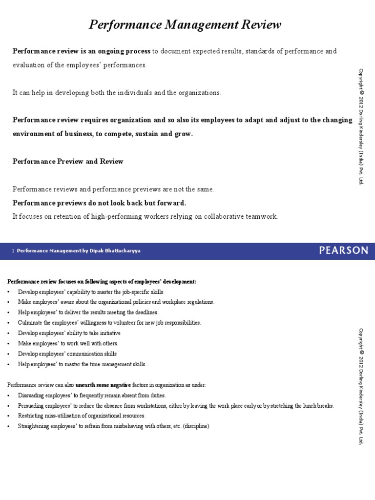 Performance Management Review | PDF | Performance Appraisal | Employment