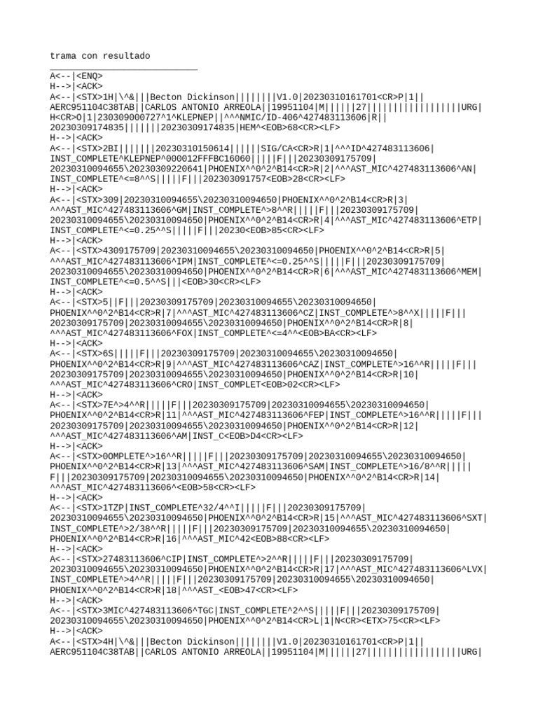 Trama Con Resultado | PDF | Pharmacology | Antibiotics