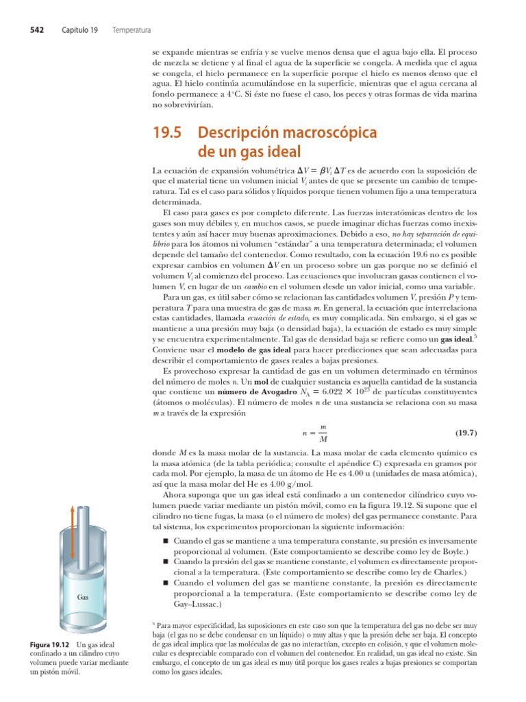 Folleto Gas Ideal | PDF | Gases | Mole (Unidad)