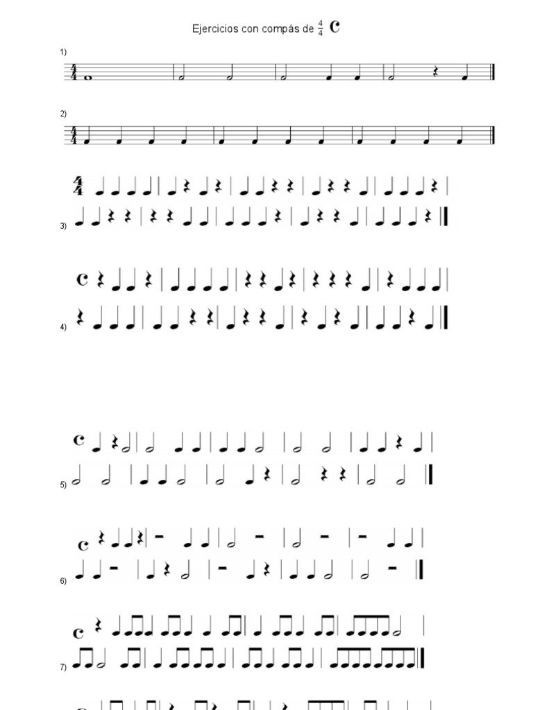 Ejercicios Con Compás de | PDF