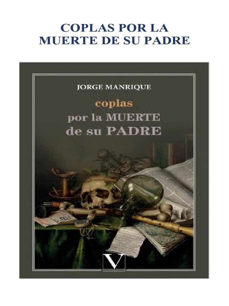 Coplas Por La Muerte de Su Padre | PDF