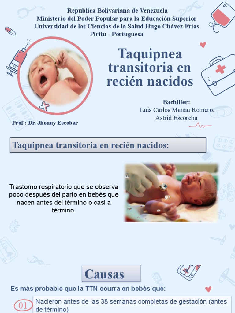 Taquipnea Transitoria en Recién Nacidos | PDF | Ciencia y matemáticas
