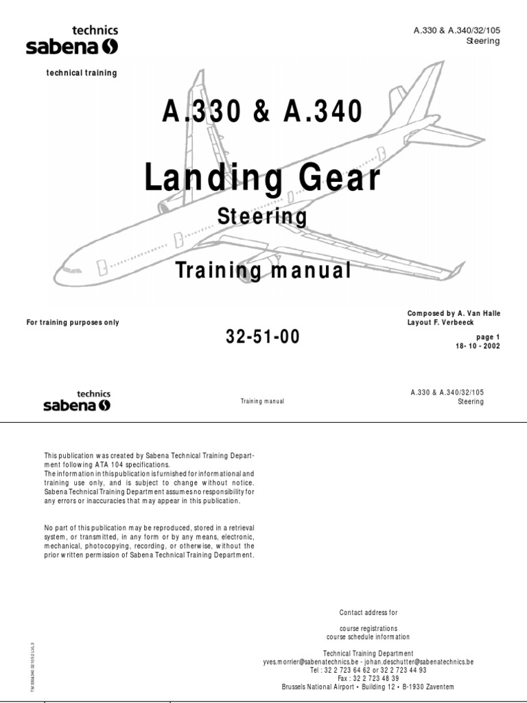 Ata 32 | PDF | Landing Gear | Valve