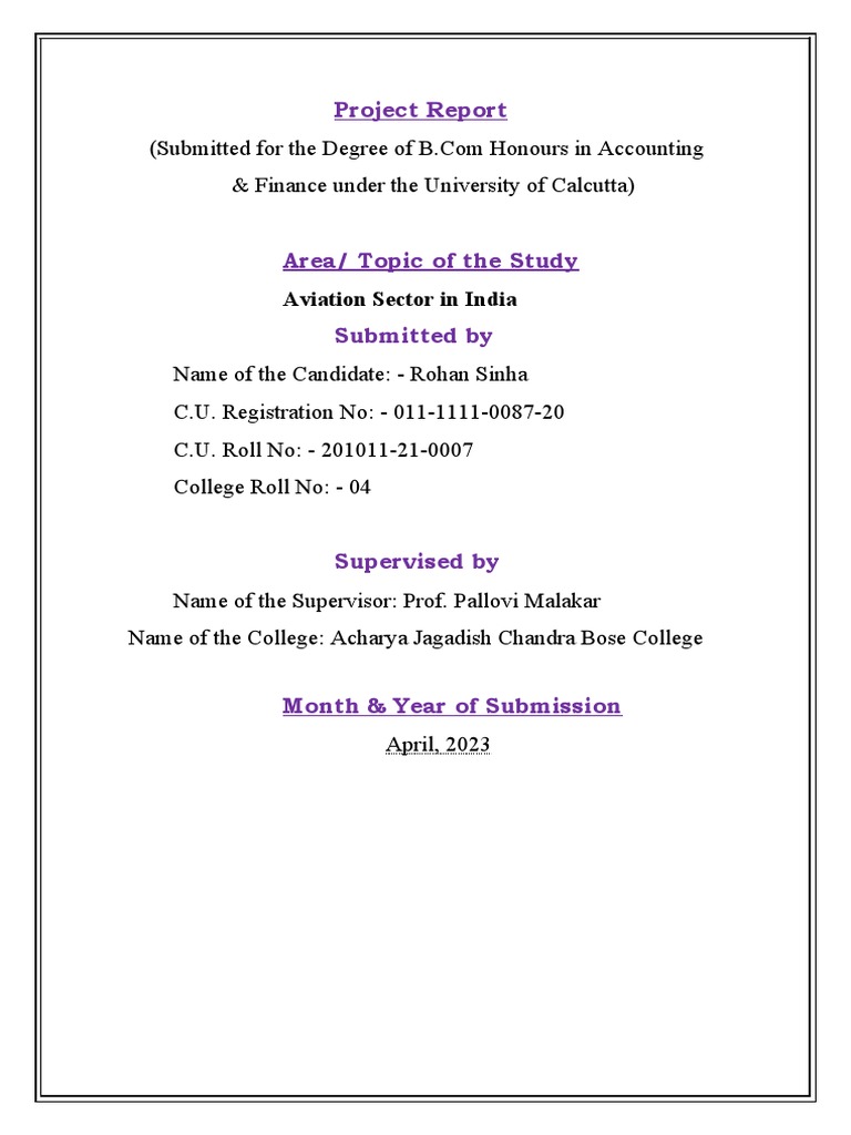 Project Work On Bhel | PDF | Career & Growth