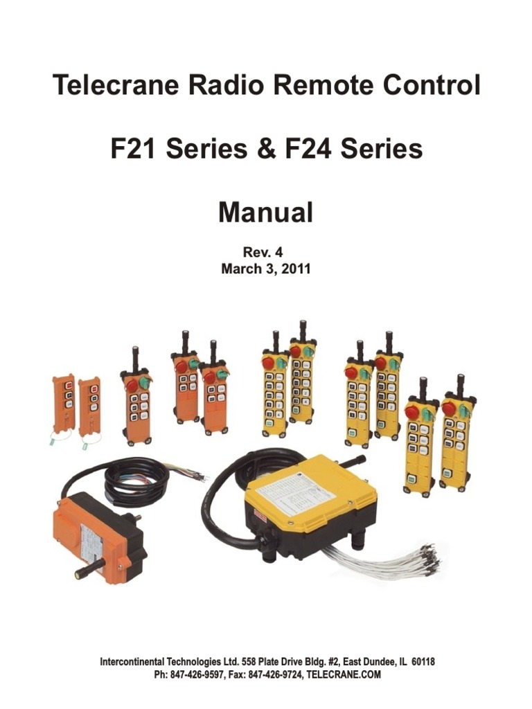 F21 - F24 Manual 4a | PDF | Fuse (Electrical) | Switch