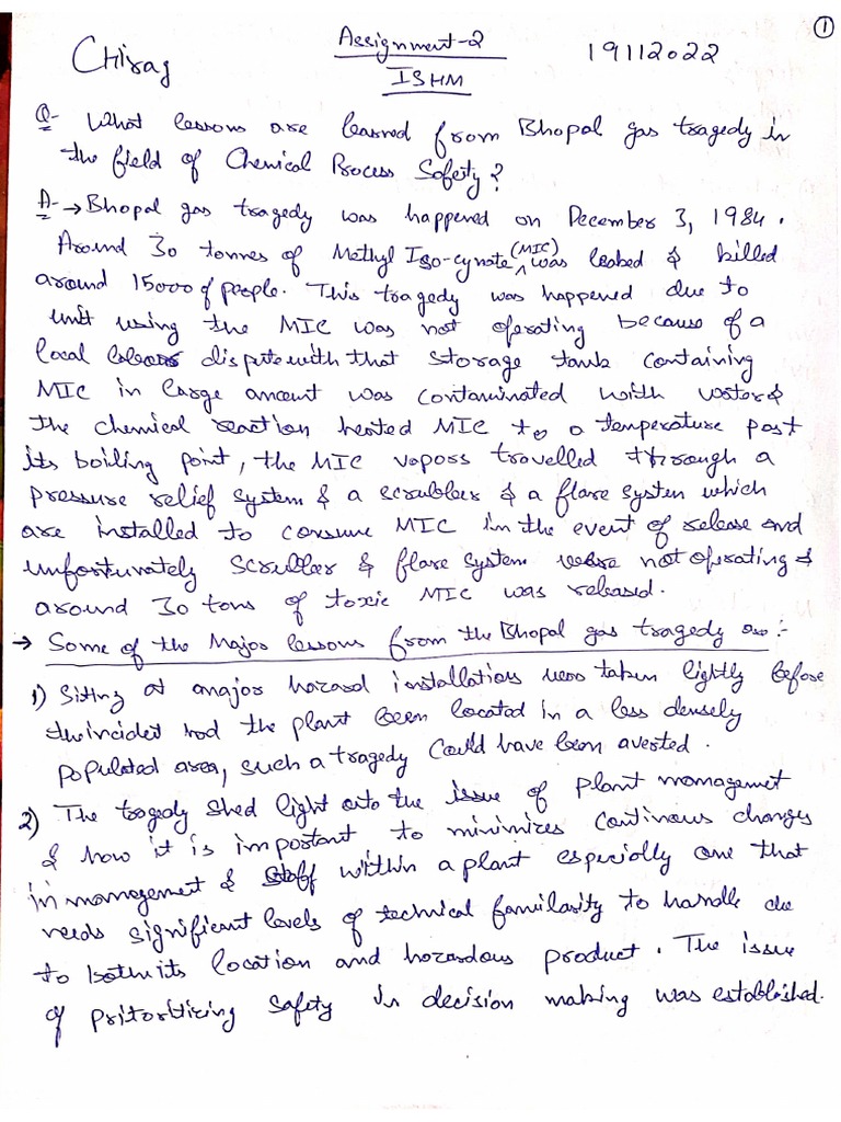 Chirag - Assignment-2 ISHM | PDF