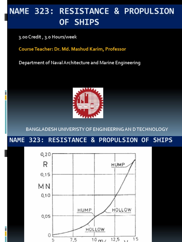 Ship Resistance and Propulsion Analysis | PDF | Ships | Applied And ...