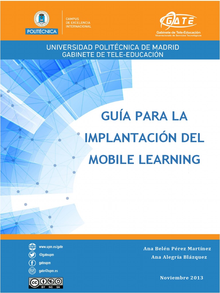 Guía para La Implantación Del MOBILE LEARNING | PDF | Realidad aumentada | Informática