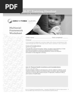 Bas3 Sample Parent Report School Age | PDF | Autism Spectrum | Cognition