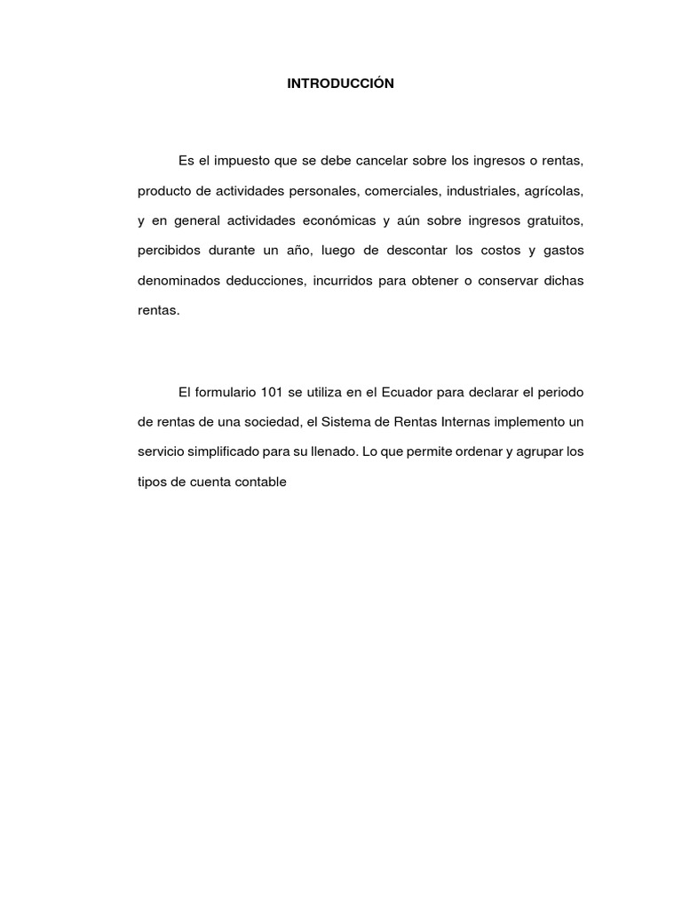 Formulario 101 | PDF | Impuesto sobre la renta | Impuestos