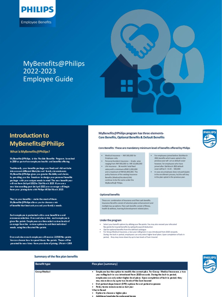 Philips Employee Benefits Guide | PDF | Insurance | Life Insurance