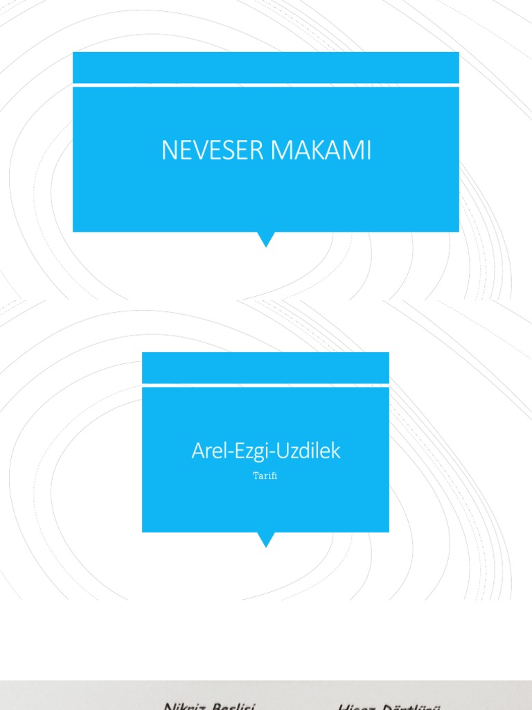 Neveser Dersi | PDF