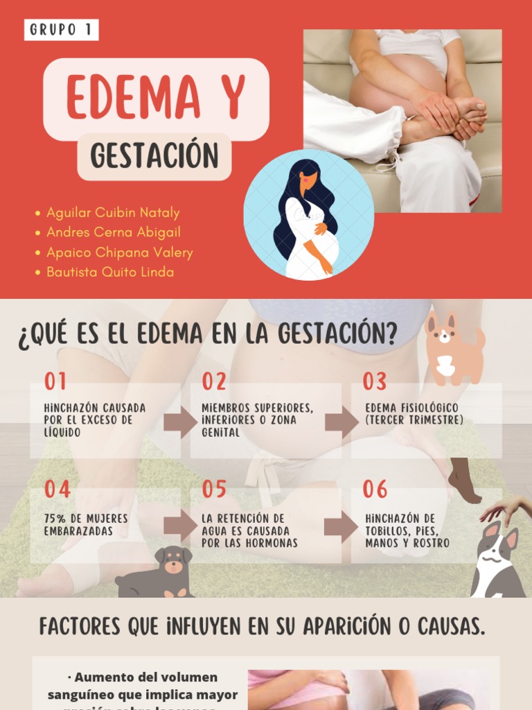 Edema y Gestación - Semana 4 - Semiología | PDF | Edema | El embarazo