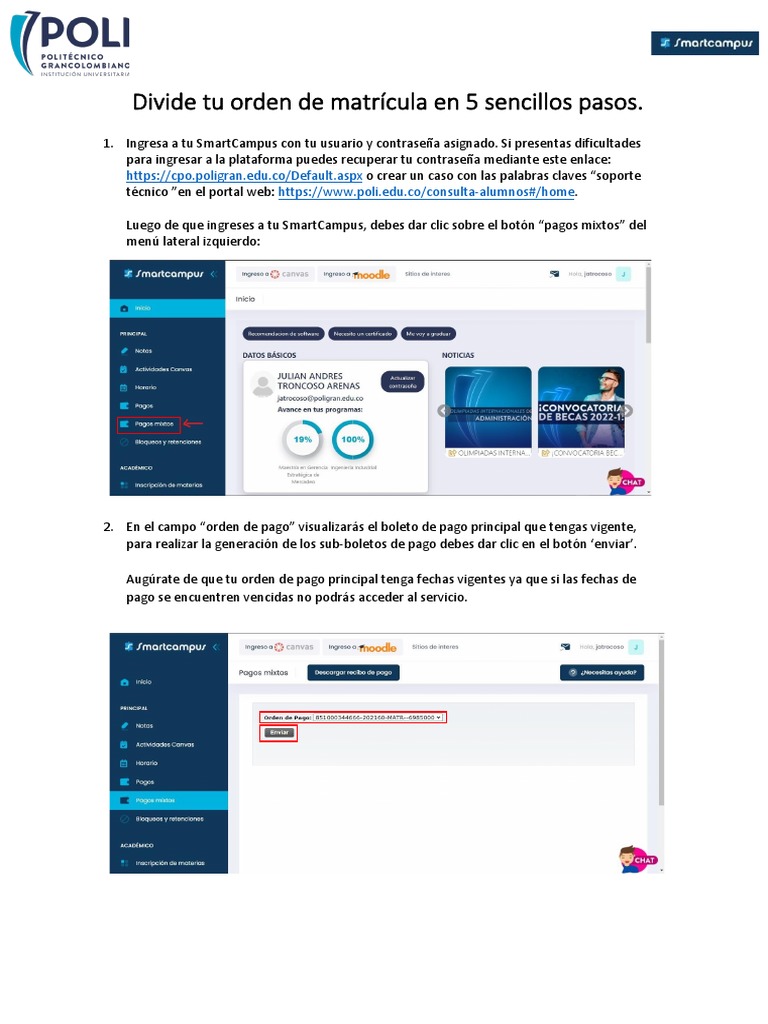 Divide Tu Orden de Matrã - Cula en 5 Sencillos Pasos | PDF