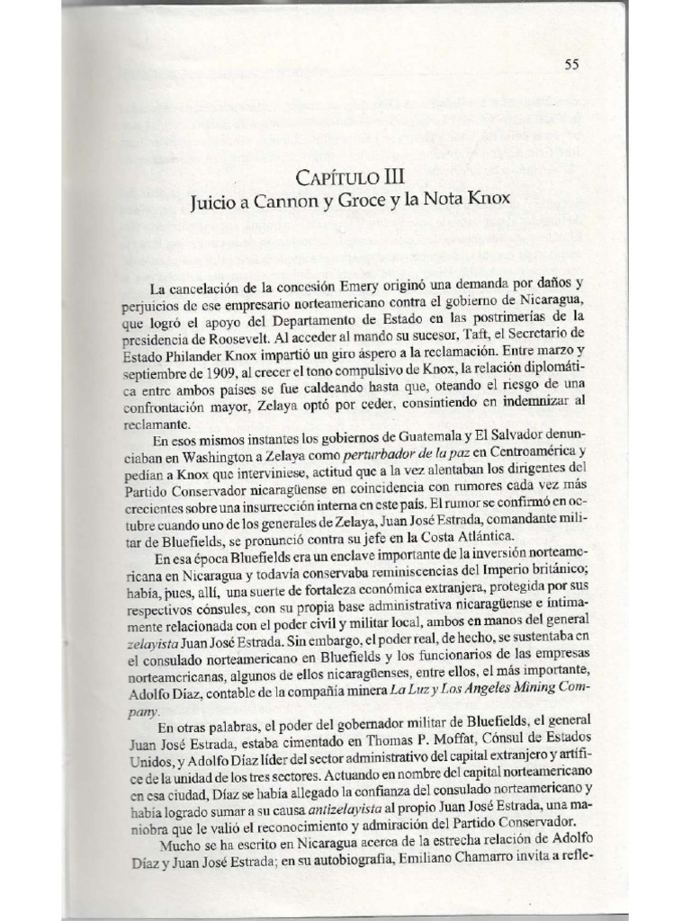 Gregorio Selser - Restauración Conservadora - Cap. 3 - Nota Knox | PDF