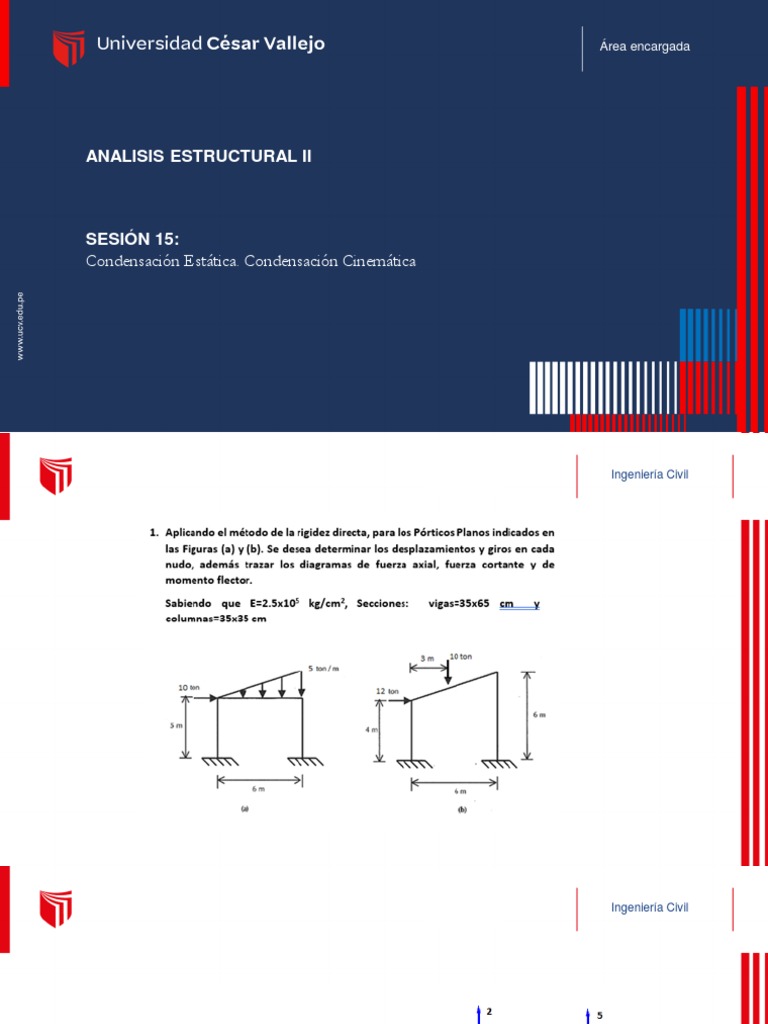 Material Complementario - Sesion 15 | PDF | Rigidez | Viga (Estructura)