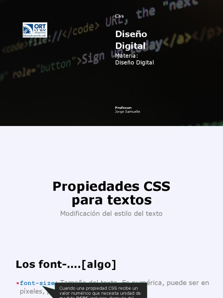 02 - Propiedades de Texto | PDF | Diseño gráfico | Texto