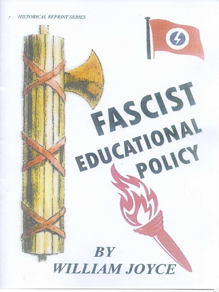 Fascist Educational Policy by William Joyce | PDF