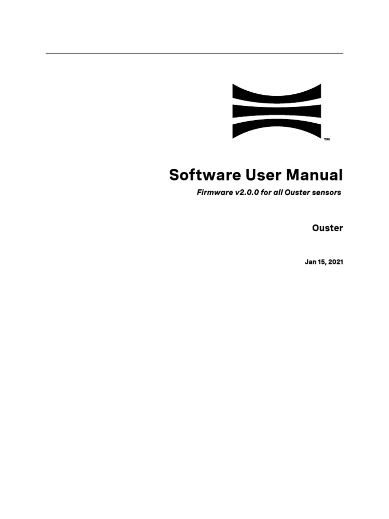 Software User Manual v2p0 | PDF | Ip Address | Cartesian Coordinate System