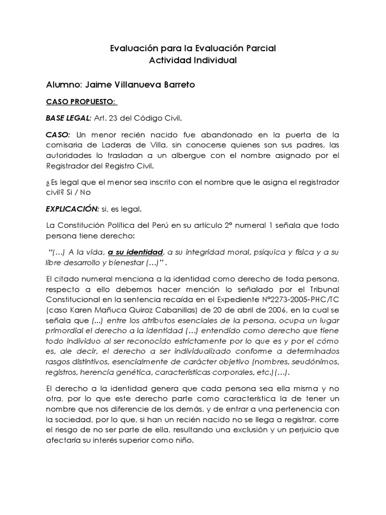 PA 02 - Eval. Parcial - Personas | PDF