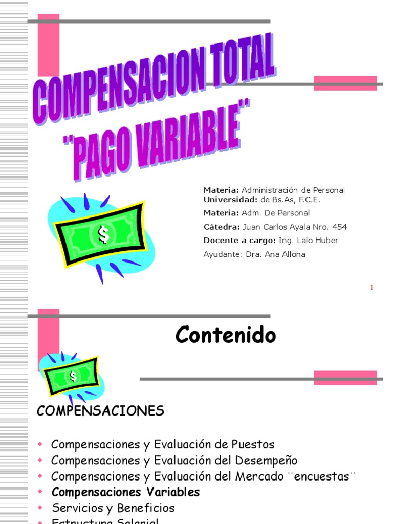 Compensación Pago Variable SUBIR MAYO | PDF | Salario | Ahorro