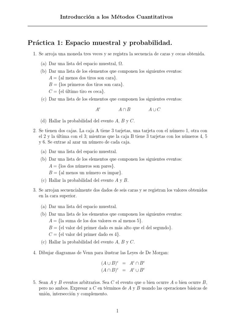 Practica 1-2 | PDF | Probabilidad