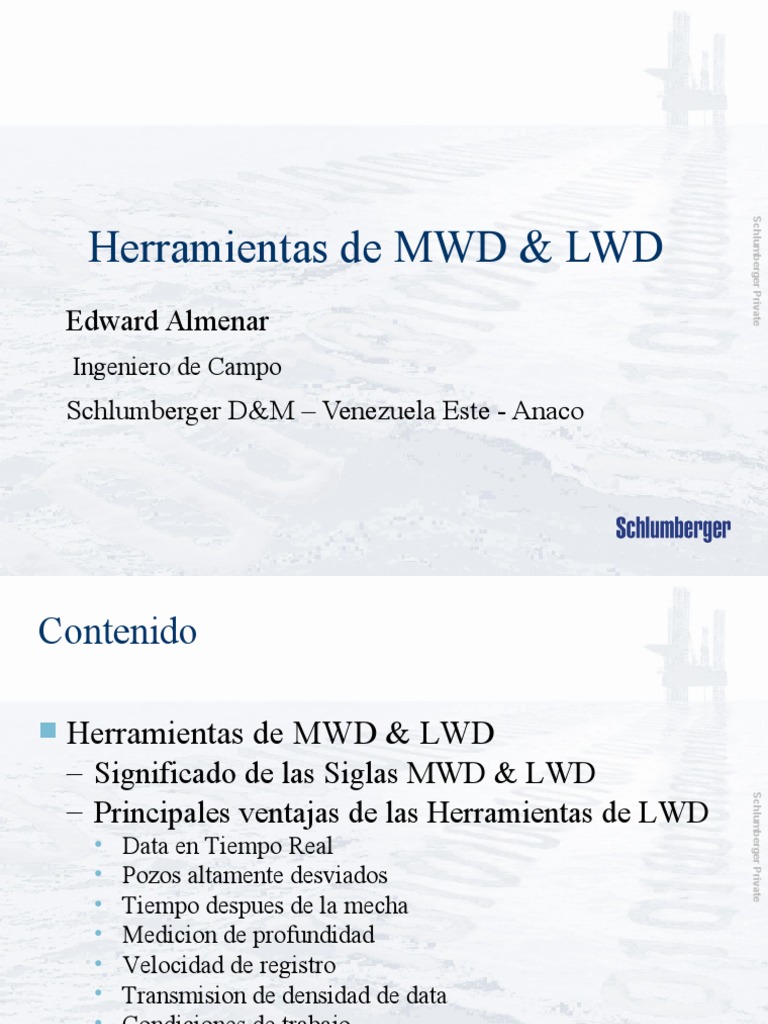 Herramientas MWD y LWD en Perforación | PDF | Ciencias fisicas