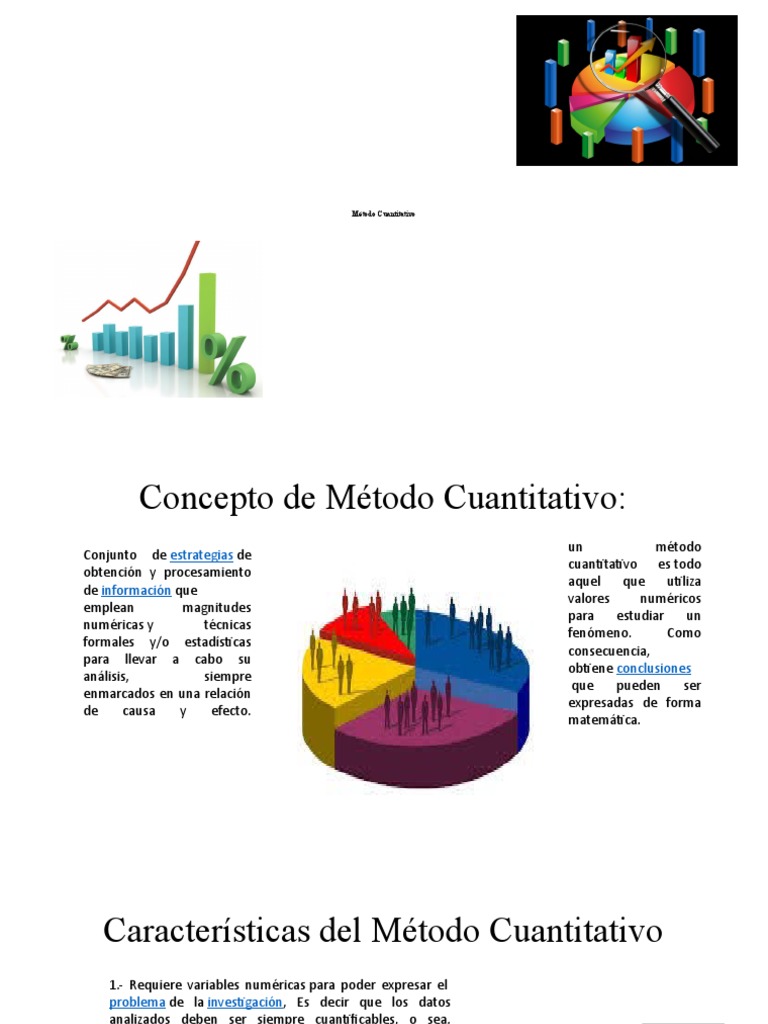 Metodo Cuantitativo Pdf Investigación Cuantitativa Método Científico